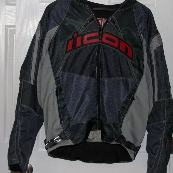 ICON | Jackets & Coats | Icon Contra Motorcycle Jacket And Padding ...